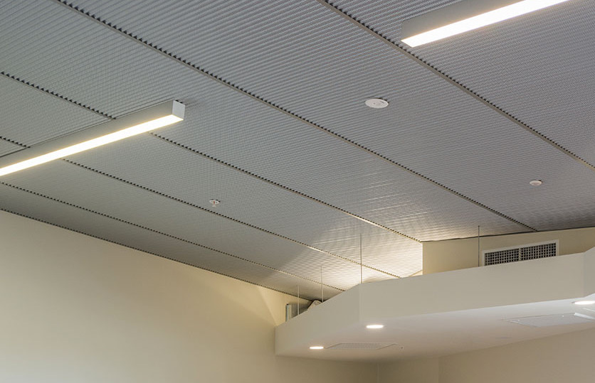 RippleTone Acoustic Metal Ceiling by Renhurst